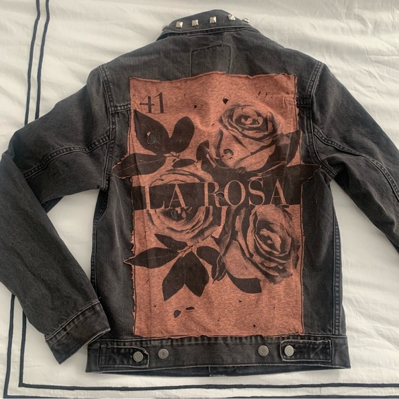 Levi's | Jackets & Coats | Levis Studded Rose Jacket | Poshmark